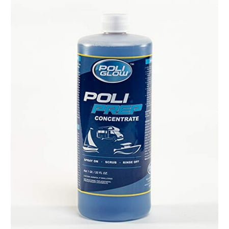 Poli Glow Poli Prep — Prepares Fiberglass Boat & RV Surfaces Before ...
