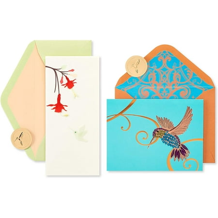 Papyrus Blank Cards with Envelopes, Hummingbirds (2-Count) | Walmart Canada