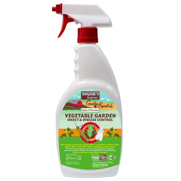 Maggie's Farm Vegetable Garden Insect & Disease Control RTU 24 oz ...