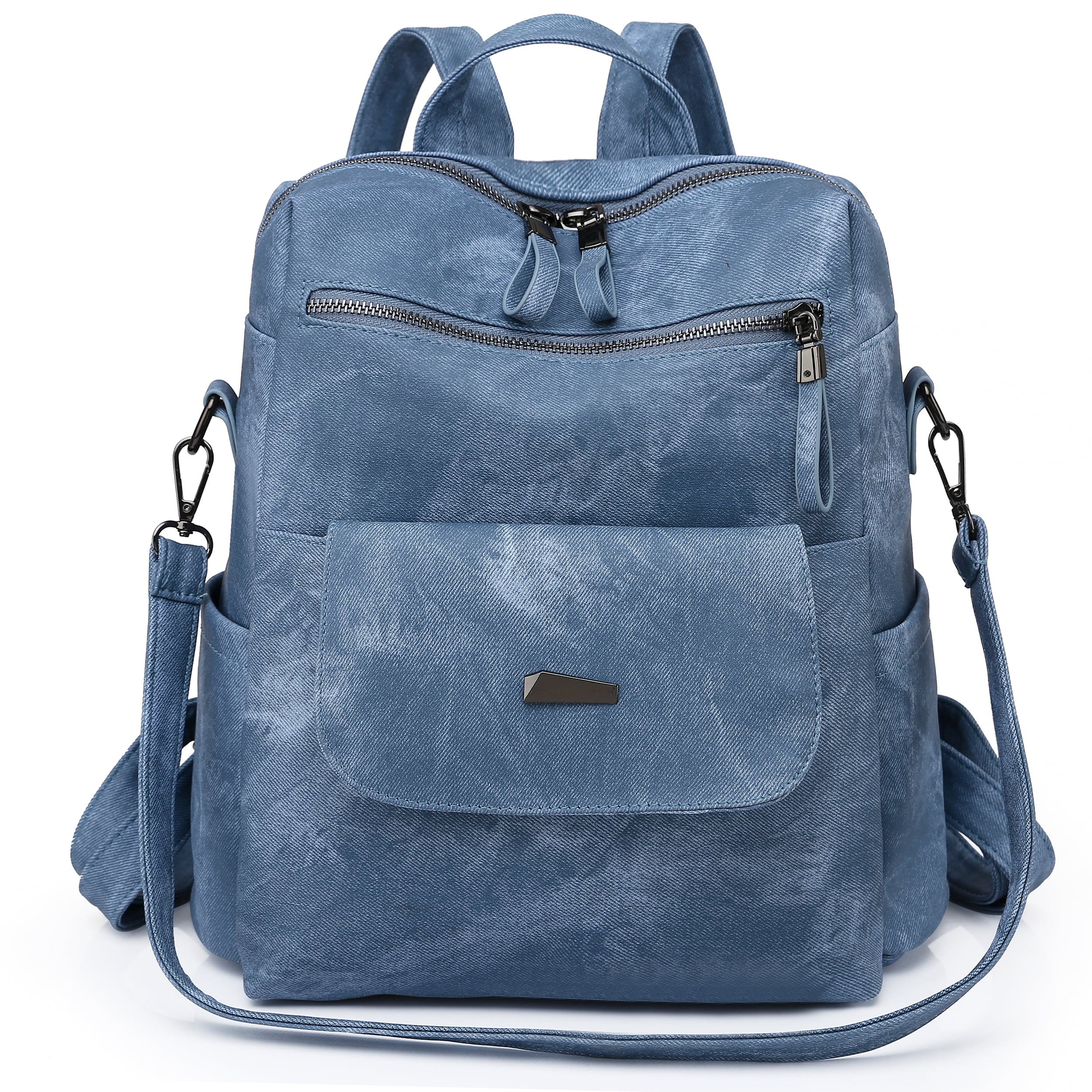 Women Backpack Anti-theft PU Leather Designer Travel Backpack , Fashion ...