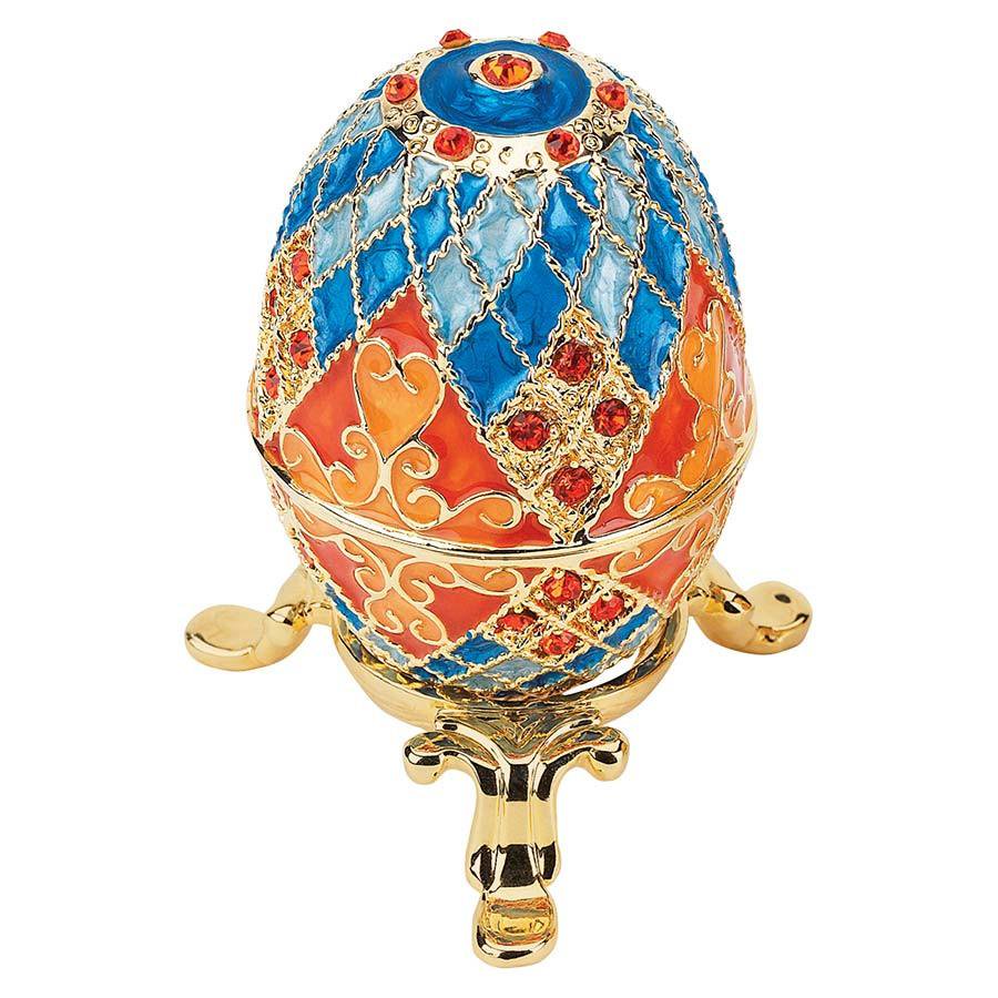 Collectible Grand Duchess Faberge-style Enameled Eggs - Walmart.com ...