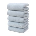 Bath cloth, face towel, solid color cotton towel, thick absorbent ...