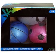 BSN Sports PrismPlastic Baseballs 6-Pack - Walmart.com
