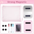 11-Piece Locker Accessories Kit with Shelf, Magnetic Mirror, Magnetic ...