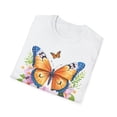 Butterfly Shirt Unisex Cotton Tee Monarch Butterfly Design Gildan ...