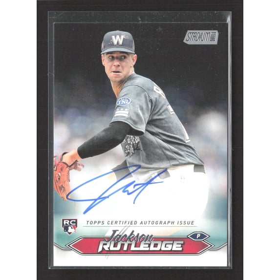 2024 Topps Stadium Club Jackson Rutledge #SCBA-JRU /3 RC - Walmart.com