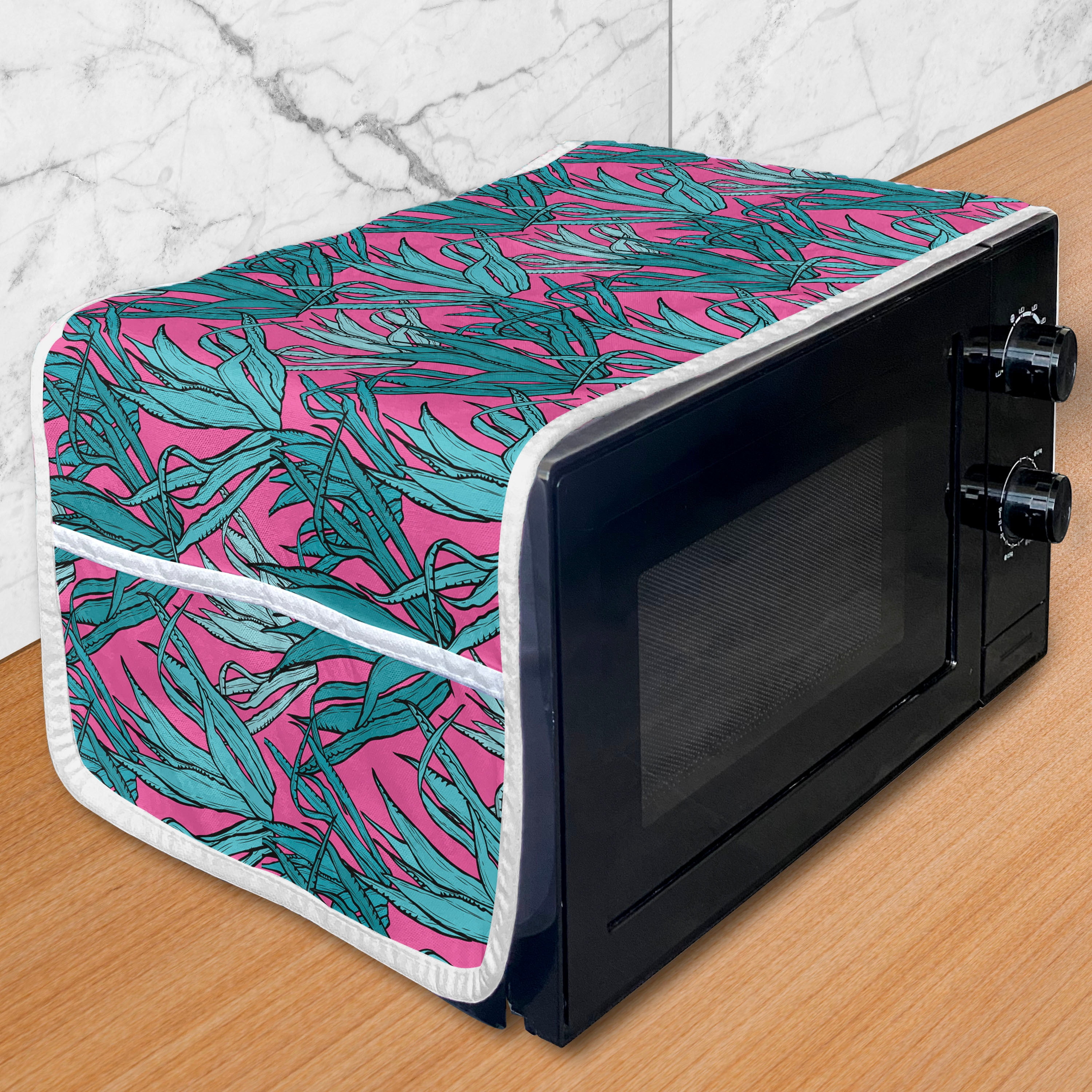 Botanical Microwave Oven Cover, Continuous Demonstration of Agave ...