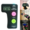Electronic Digital Counter 0-9999 LED Handheld Tally Counter for Sports ...