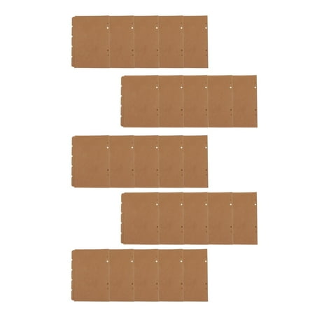 5x 5 Pieces 4 Hole Tabbed Paper A5 Register Separator Insertable Index ...