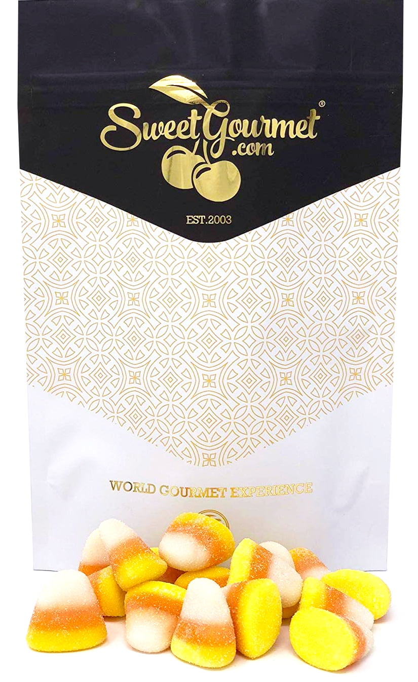 SweetGourmet Gummy Candy Corn | Sugared Marshmallow Candy | 1 Pound ...