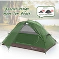 Camping Tent 2 Person, Backpacking Tent Waterproof & Windproof ...