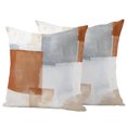 Abstract Color Stitching Outdoor Throw Pillow Covers Set of 2, Graffiti ...