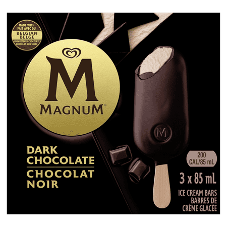 MAGNUM DARK CHOCOLATE CLASSIC 12-3PK, 3 x 85 mL - Walmart.ca