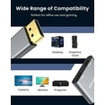 4K 60Hz DisplayPort to Dual HDMI Adapter, MST Splitter for Dual Monitor ...