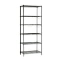HSS 6 Tier Freestanding Convertible Wire Shelf Unit 23.2"x13.4"x59 ...