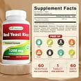 (2 pack) Best Naturals Red Yeast Rice 1200 mg 60 Tablets - Walmart ...