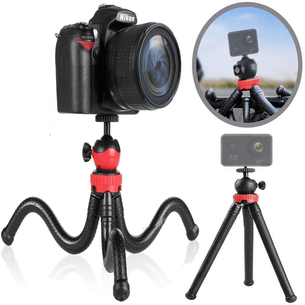 Amgra Flexible Tripod Phone Tripods Mini Camera Tripod For Sports