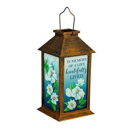Evergreen Garden Memory of a Life Beautifully Lived Solar Lantern ...