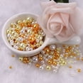 Artificial Pearls Beads for Art Craft Decoration 150Pcs 3-8MM Small Sew ...