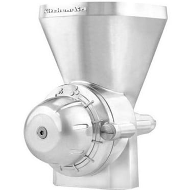 Wolfgang Mock Mockmill KitchenAid White Metal and Ceramic Grain Mill ...