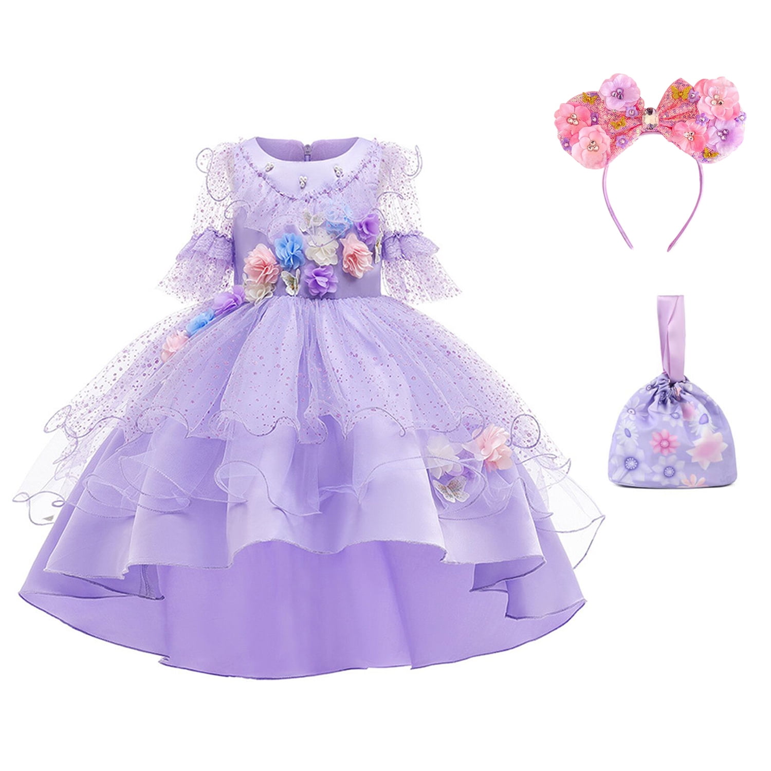 Click here for Kawell Encanto Mirabel Girls Costume Dress Cosplay... prices