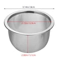 4pcs Teapot Strainer Mesh Tea Infuser Loose Leaf Filter Stainless Steel ...