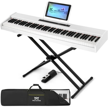 UPC 754323049214 - MUSTAR Piano Keyboard 88 Key Weighted Keyboard ...