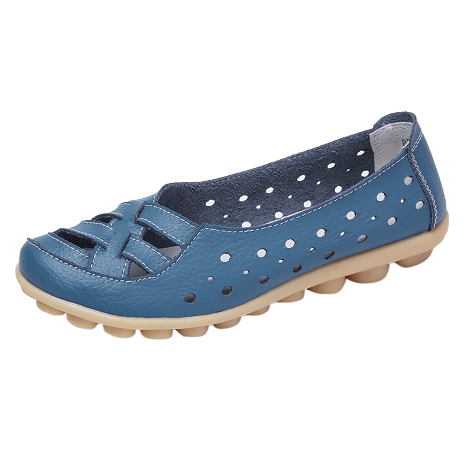 Click here for Bmisegm Womens Shoes Fashion Leather Shoes Hollow... prices