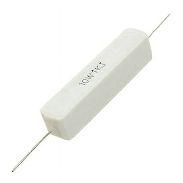 10 Pcs 1K Ohm 5% Ceramic Cement Resistor 10W Watt - Walmart.com