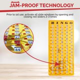 MR CHIPS Jam-Proof Master Board Bingo Cards Slide Shutter - Deluxe ...