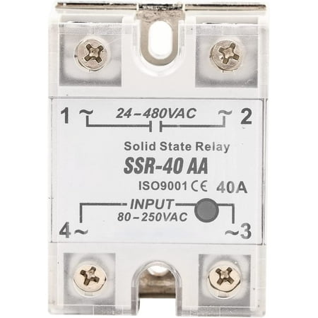 Solid State Relay, SSR 40Aa 40a Solid State Relay Module AC to AC Input ...