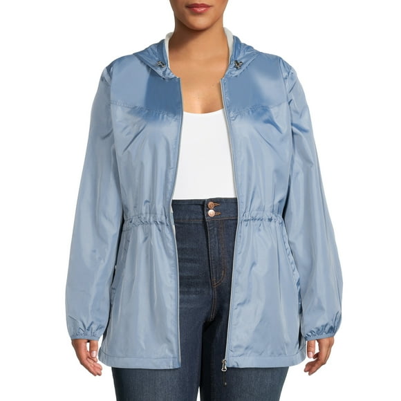 Windbreaker Jacket Women Plus Size Clothing