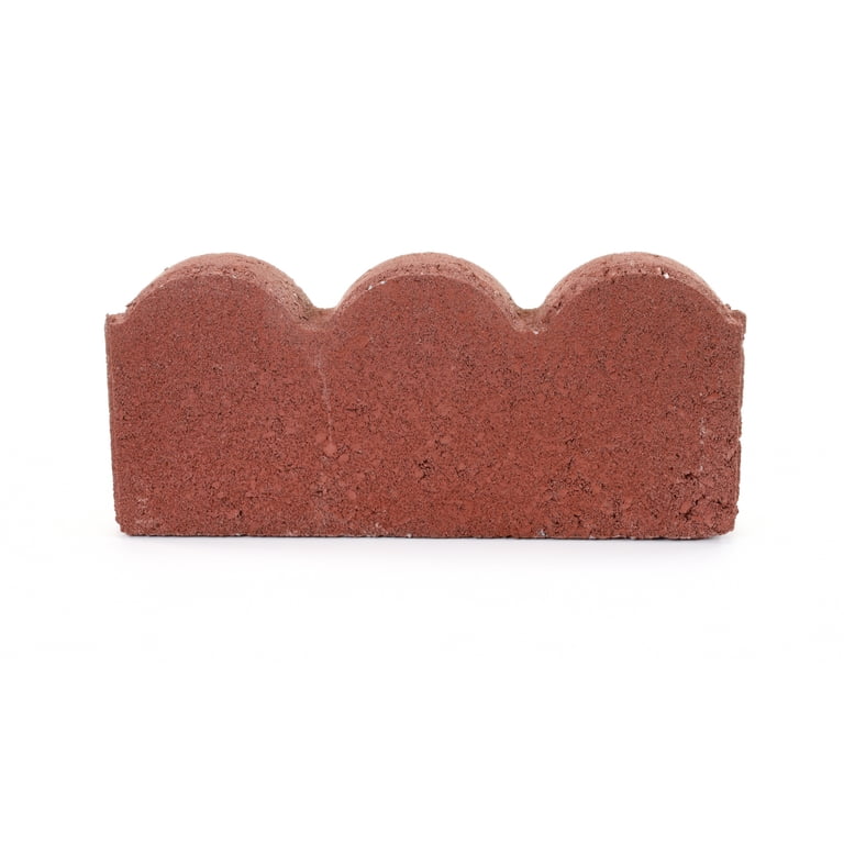 Curved Scallop Edging Stone