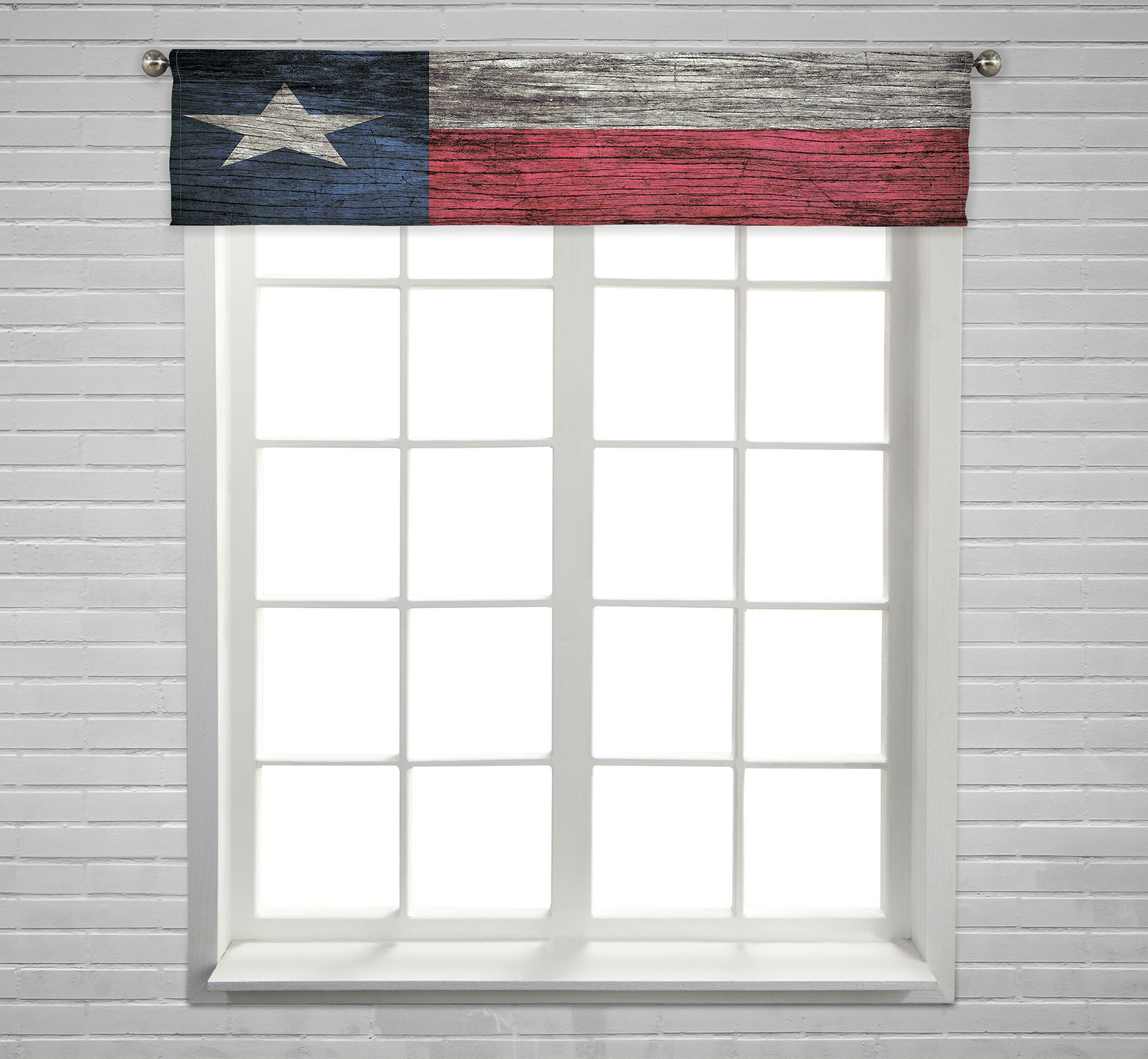 ABPHQTO Texas Flag Wooden Board Texture Retro Vintage Style Window ...