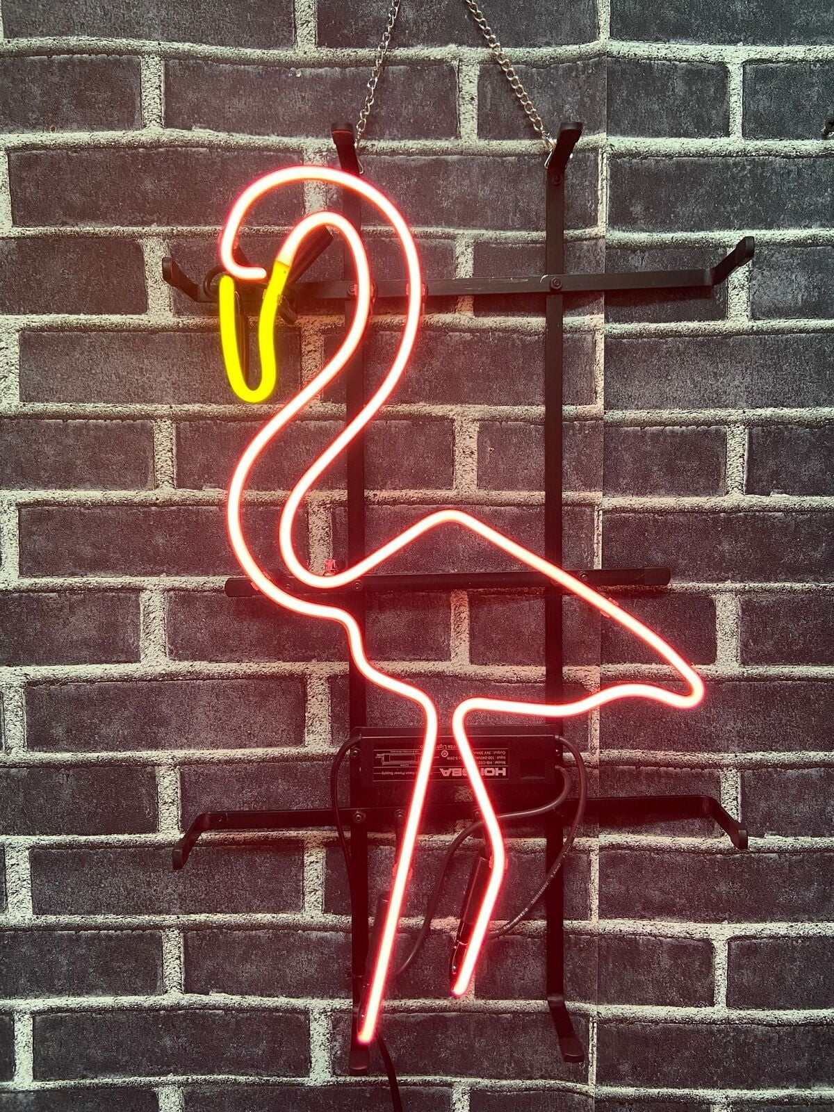 Queen Sense 20"x12" Flamingo Neon Sign Man Cave Pub Bar Artwork ...