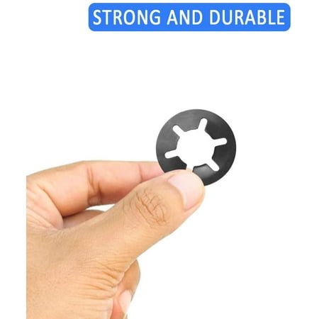 Starlock Washers, 280 pcs Metal Steel Internal Tooth Washers Quick ...