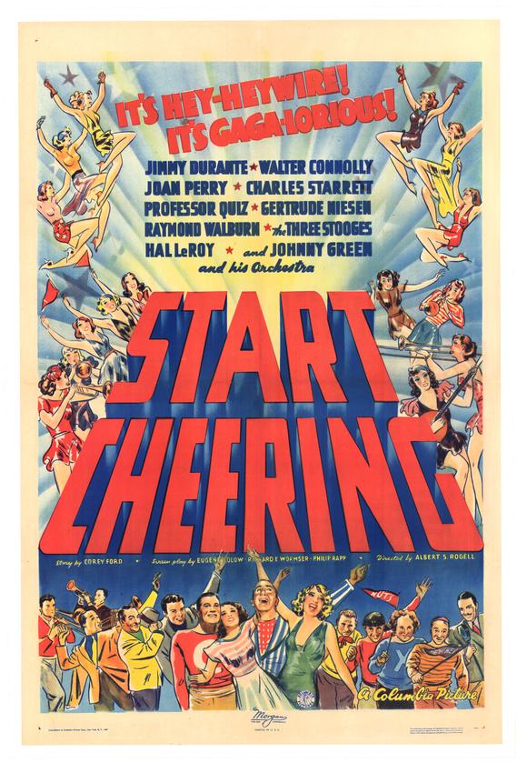Start Cheering POSTER (27x40) (1938) - Walmart.com
