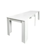Multifunctional extendable console table, White - Walmart.com