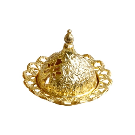 Essen Mini Censer Lace Design Portable Metal Domestic Incense Burner ...