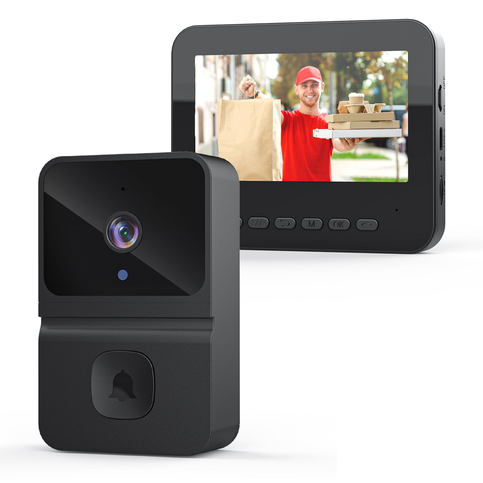 Click here for Tuosodrolic Smart Doorbell With Display Screen Low... prices