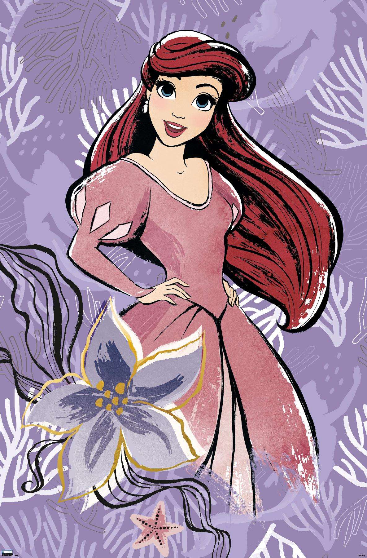 Disney Ultimate Princess Celebration - Ariel Wall Poster, 22.375" x 34 ...