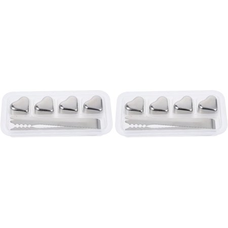 Metal Ice Cube Beverage Tongs for Cooler with Shape Tray Whisky Event ...