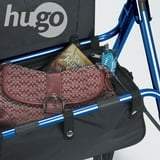 Hugo Portable Rollator Rolling Walker with Seat, Backrest and 8" Wheels ...