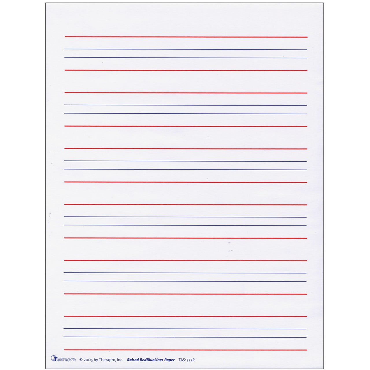 Red Lined Paper