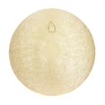 DecMode Art Set of 3 Round Wrought Iron Gold Metal Large Metallic Disk ...
