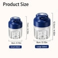 2026 Upgrade Electric Garlic Chopper, Electric Garlic Chopper Mini ...