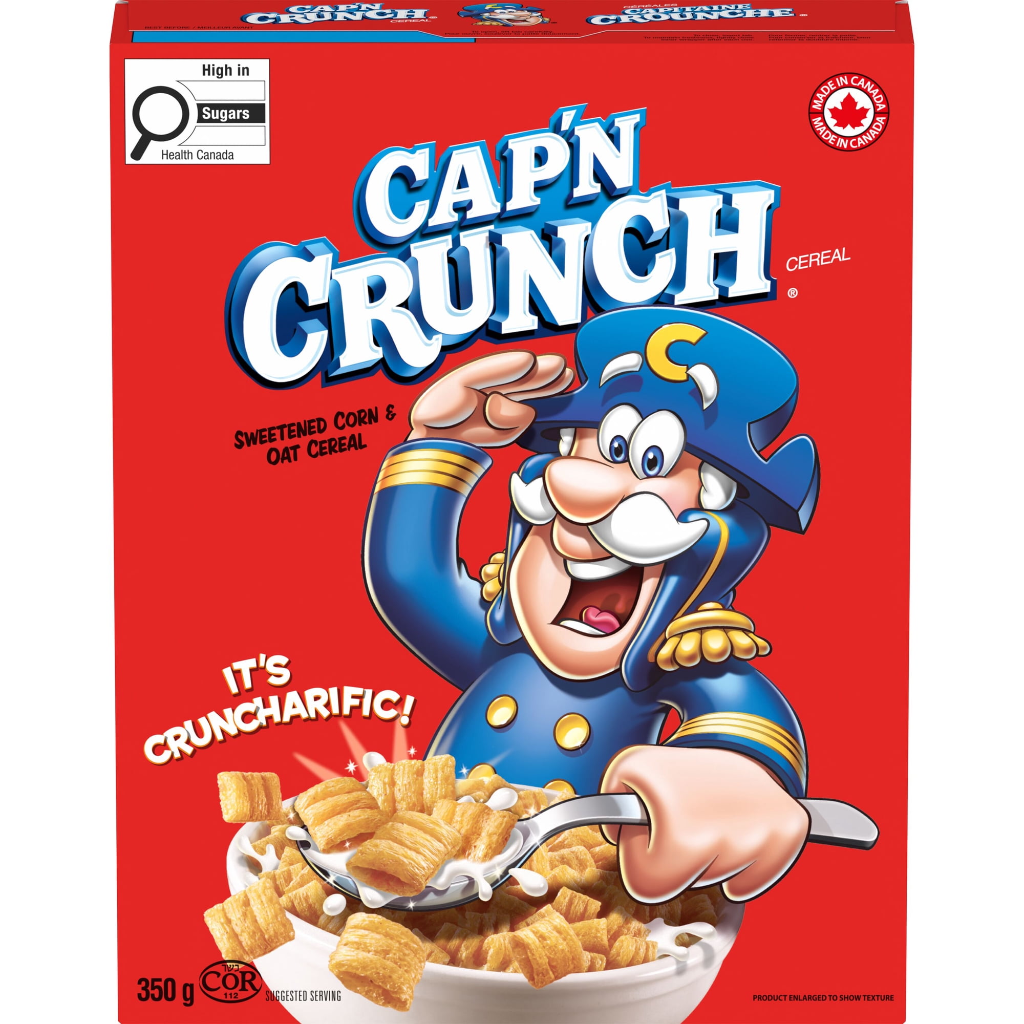 Click here for Capn Crunch Original Cereal 350 G prices