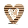 D-GROEE Chocolate Display Stand Wooden Dessert Stands Heart Shaped ...