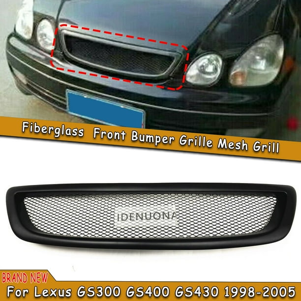 Fiberglass Front Bumper Grill Mesh For Lexus GS300 GS400 GS430 1998 ...