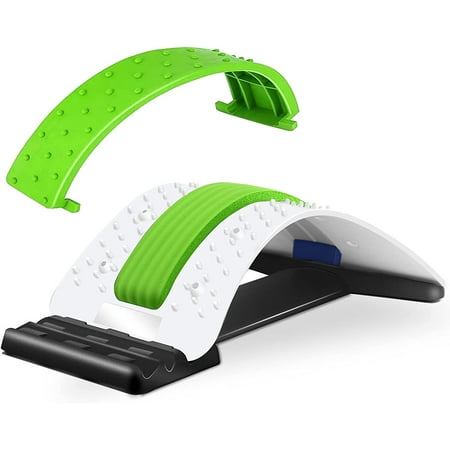 Back Stretcher, Back Posture Massager with Magnet, Multi Level Lumbar ...